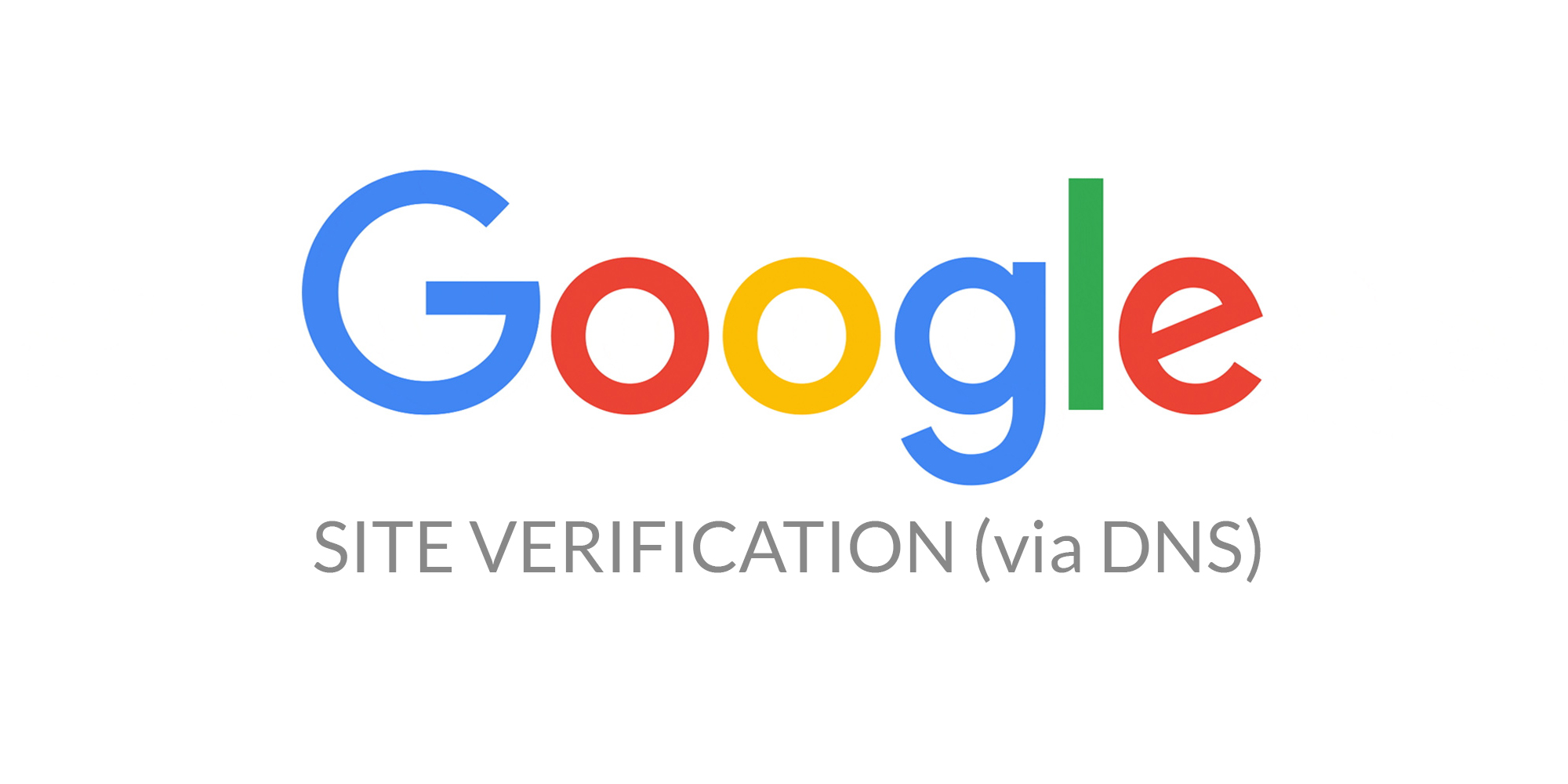 Google Site Verification (via DNS) | Ecropolis Support