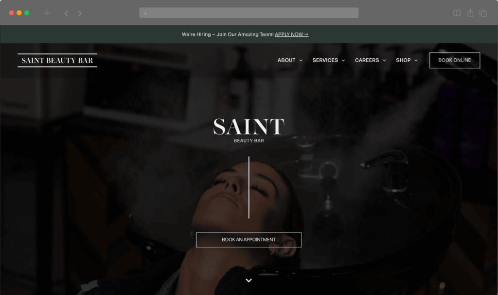 Saint Beauty Bar — Elevating Beauty Brands with Captivating Designs ...